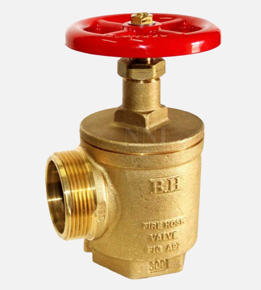 Fire Hose Angle Valve Female NPT x Male NST – Al Saavi